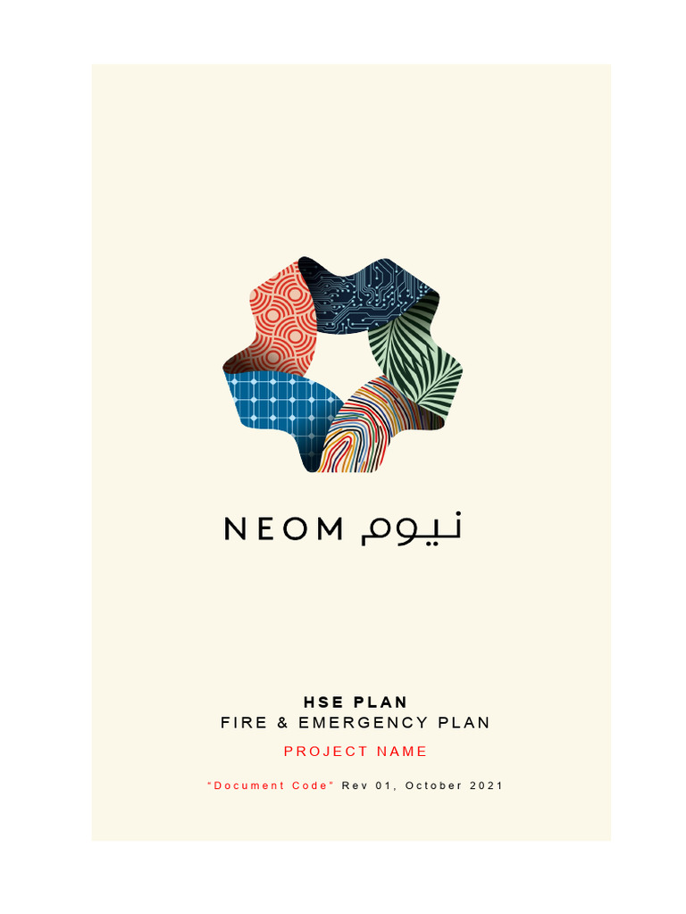 NP-NEOM-OSH-PRO-01 Fire and Emergency Response Plan - Rev 01 | PDF ...
