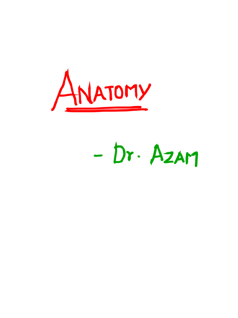 Anatomy Notes (Azam Sir)_1600_pdf.gdrive.vip | PDF