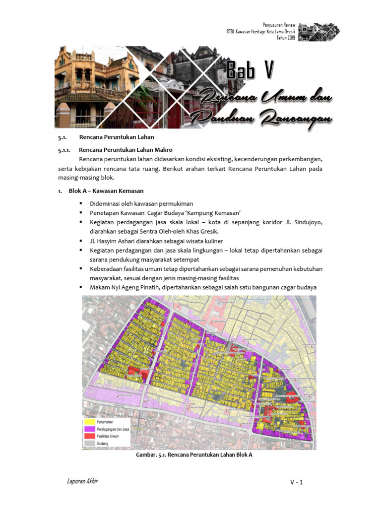 BAB 5 - Rencana Umum Dan Panduan Rancangan | PDF