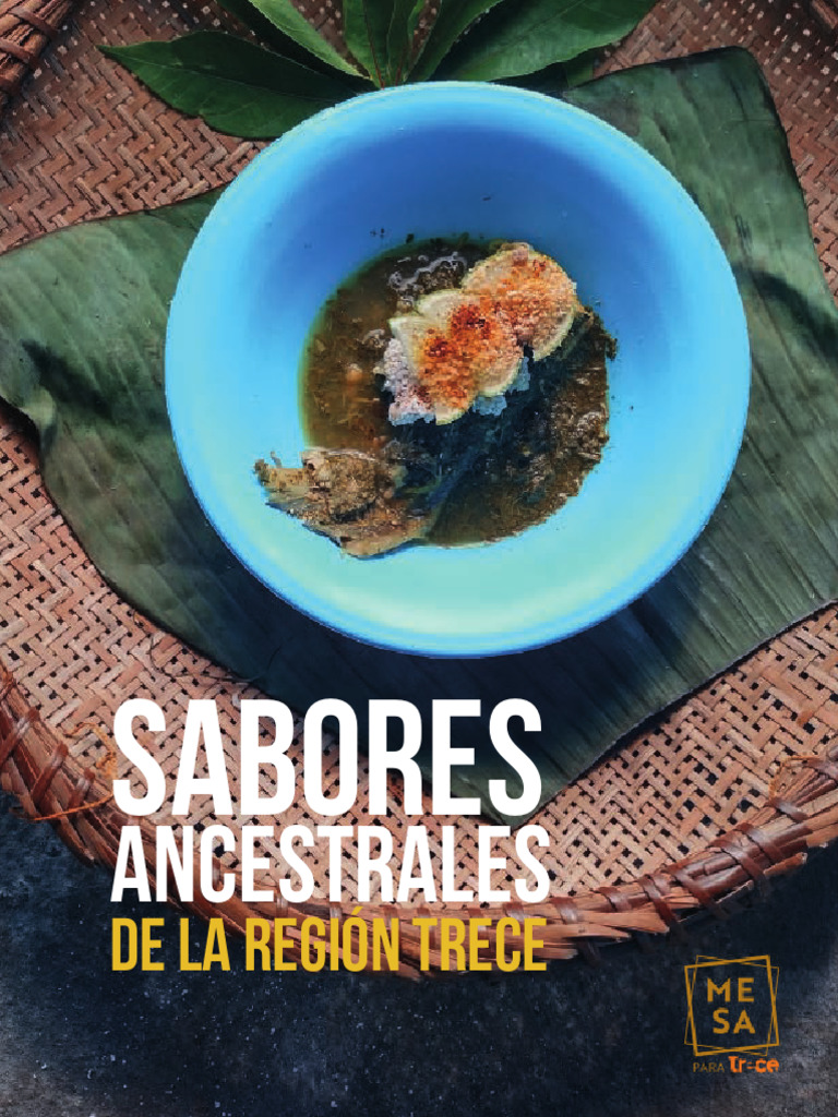 Revista - Sabores Ancestrales de La Región Trece | PDF | Cilantro | Carne