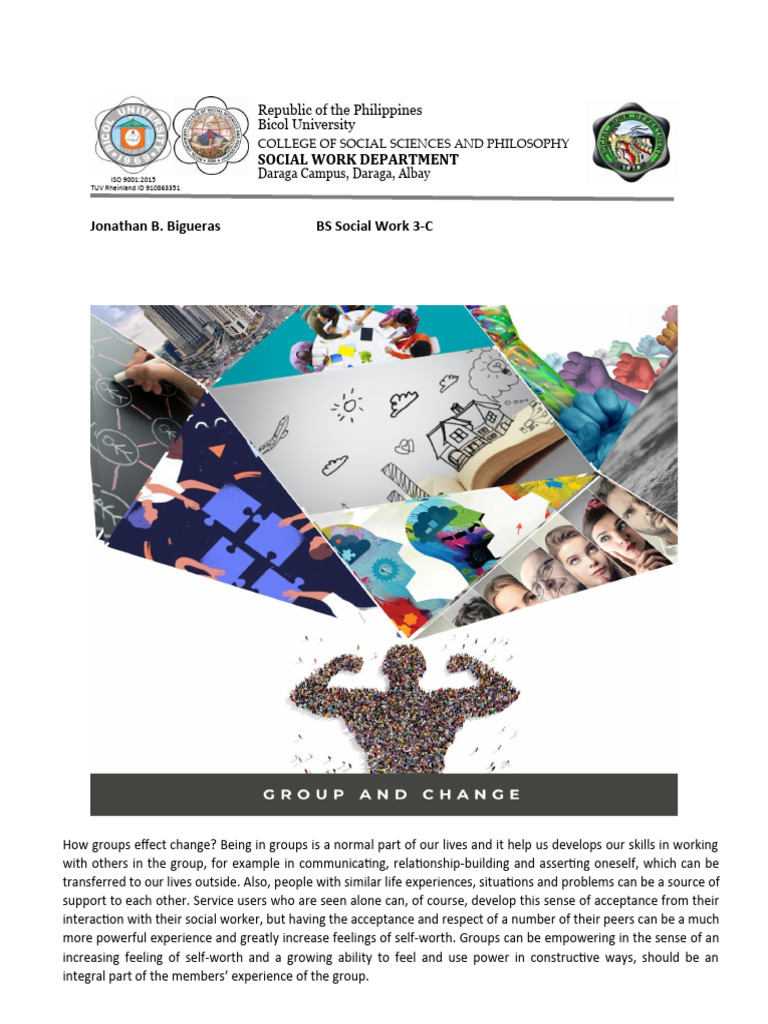 The Impact of Groups on Social Change | PDF | Social Science | Lifestyle