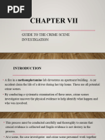 7 Basic Steps of Crime Scene Investigation | PDF | Crime Scene ...