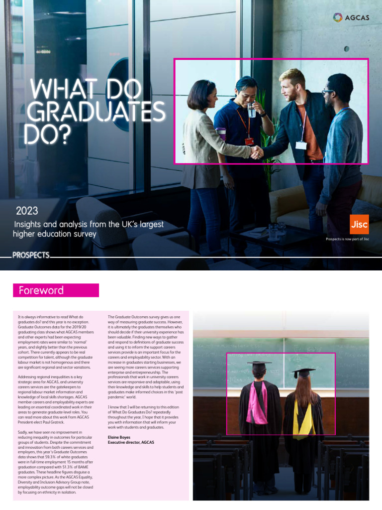 What Do Graduates Do 2023 | PDF | Small And Medium Sized Enterprises ...