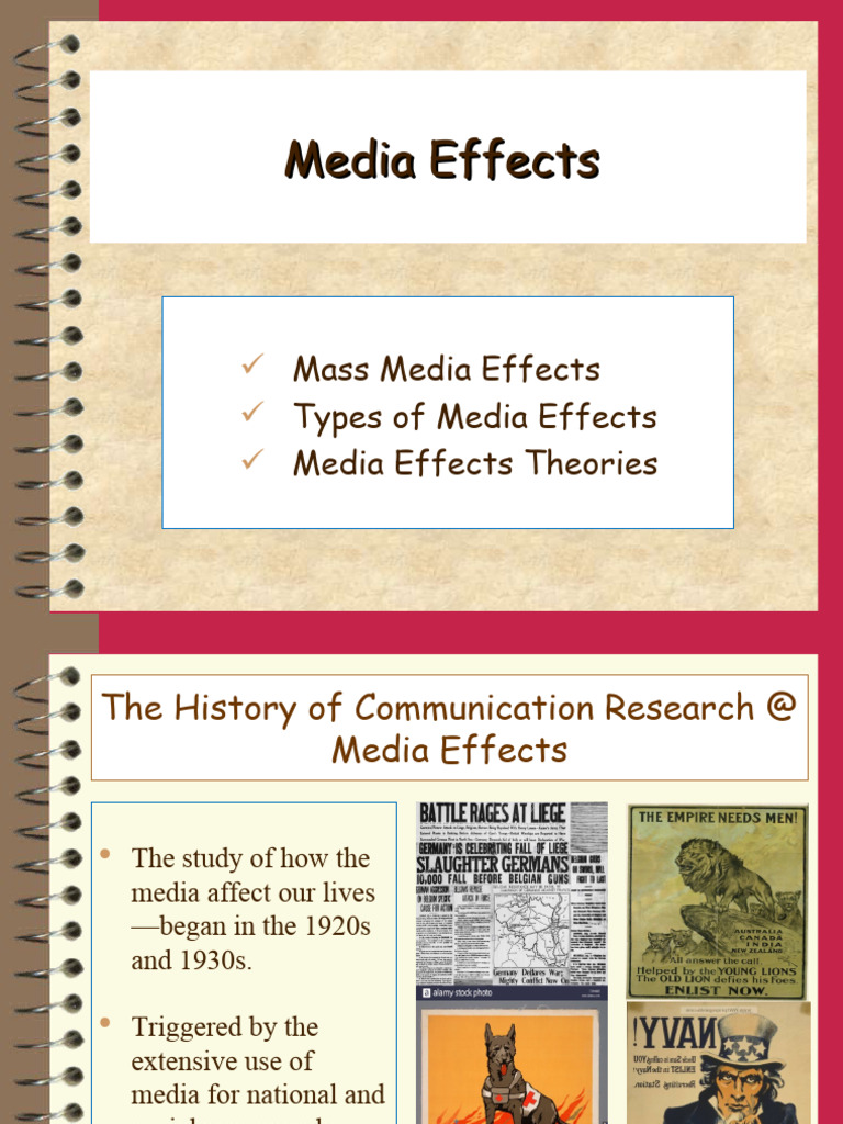 Understanding Media Effects Theories | PDF | Psychology | Psychological ...