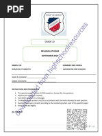 Grade 10 Short Story The Late Bud | PDF