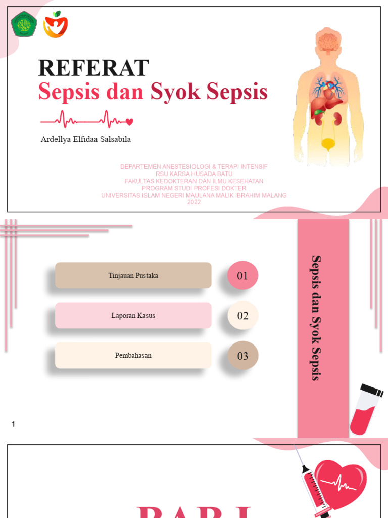 REFERAT SYOK SEPSIS | PDF