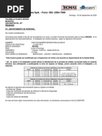 Planilla para Remito | PDF