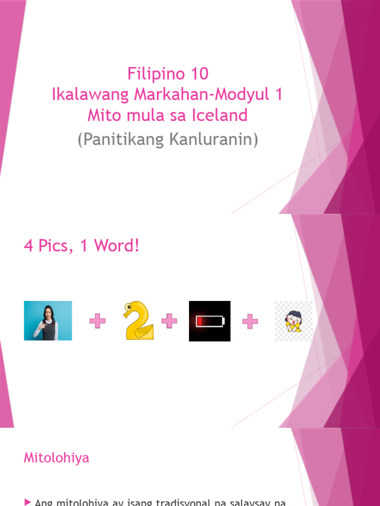 Fil10 Q2 Mod1 | PDF