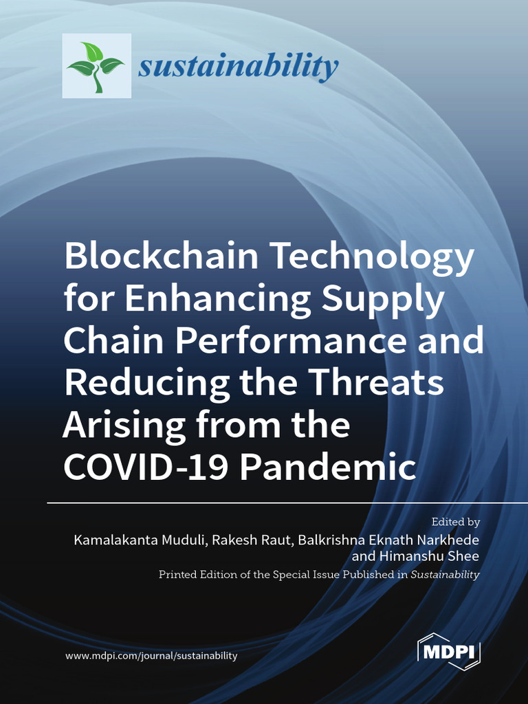 Blockchain Technology For Enhancing Supp | PDF | Supply Chain | Supply Chain Management