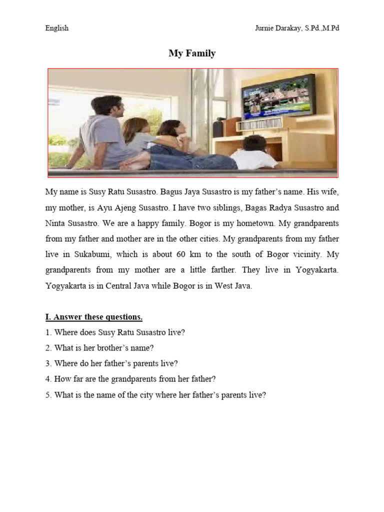 Family Relationship | PDF