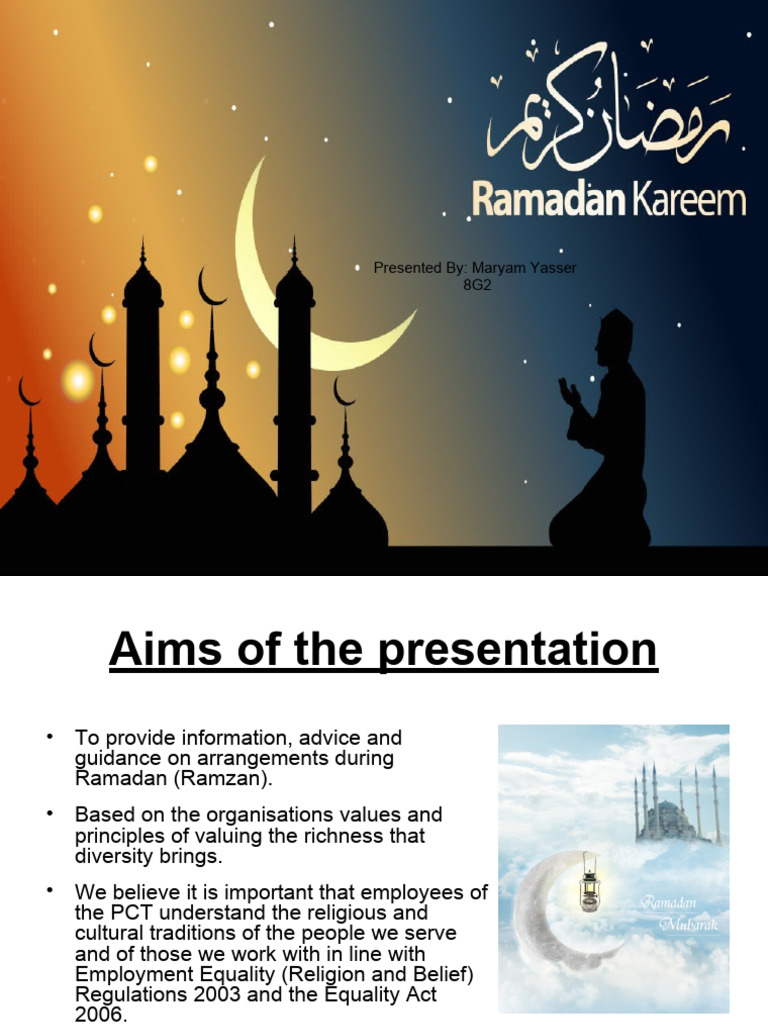 Ramadan Explained | PDF | Ramadan | Abrahamic Religions