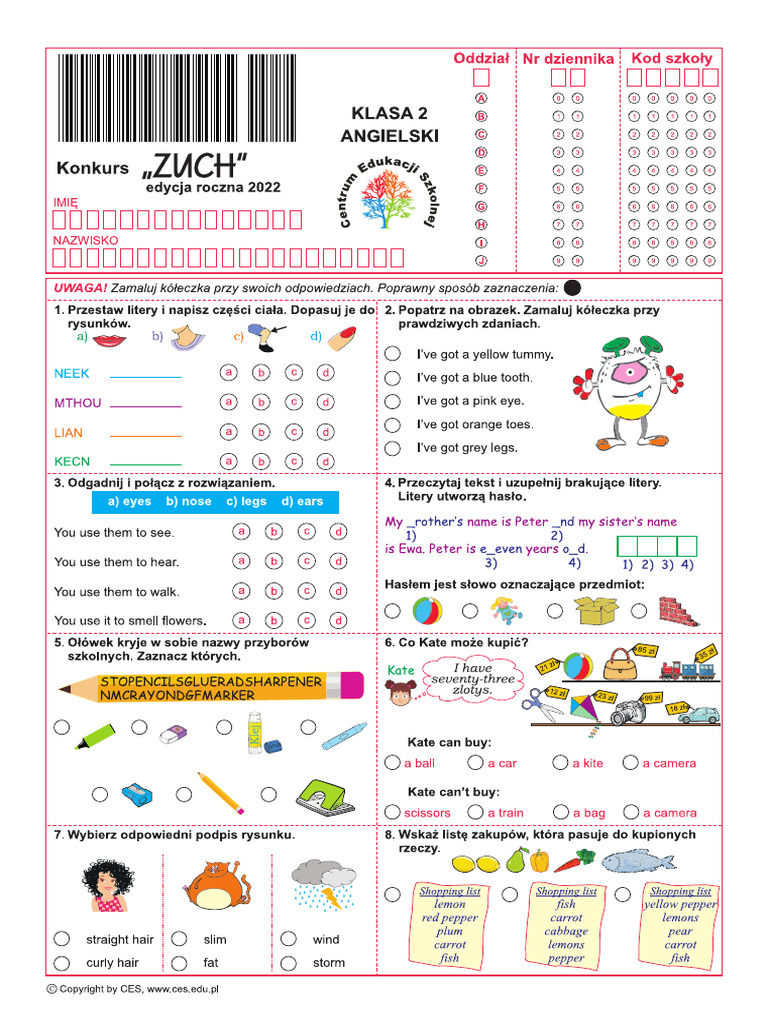 Zuch II Za2 2022 | PDF