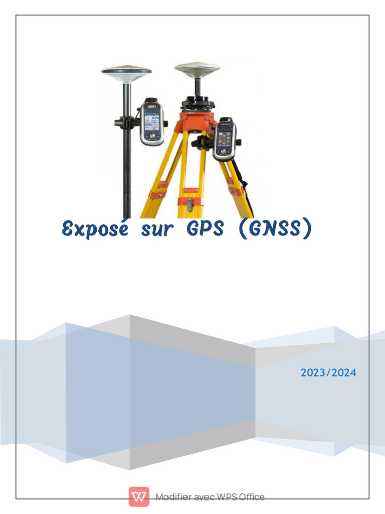 Composants et Erreurs du GPS/GNSS | PDF | Système de positionnement global | Sciences physiques