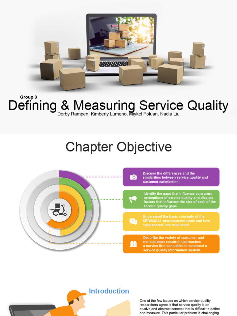 CHAPTER 12 - GROUP 3 - Defining & Measuring Service Quality | PDF | Business Process | Business