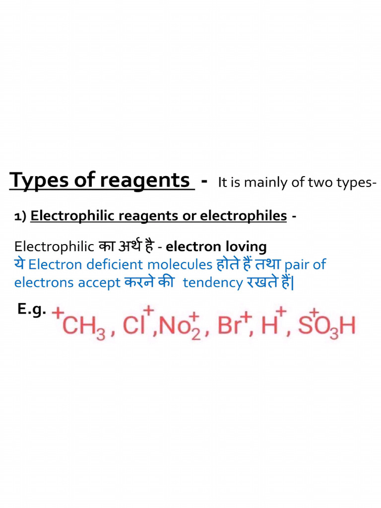 Types of Reagents. | PDF