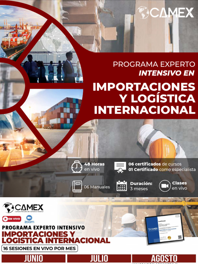 Curso Intensivo de Importaciones y Logística | PDF | aduana | Logística