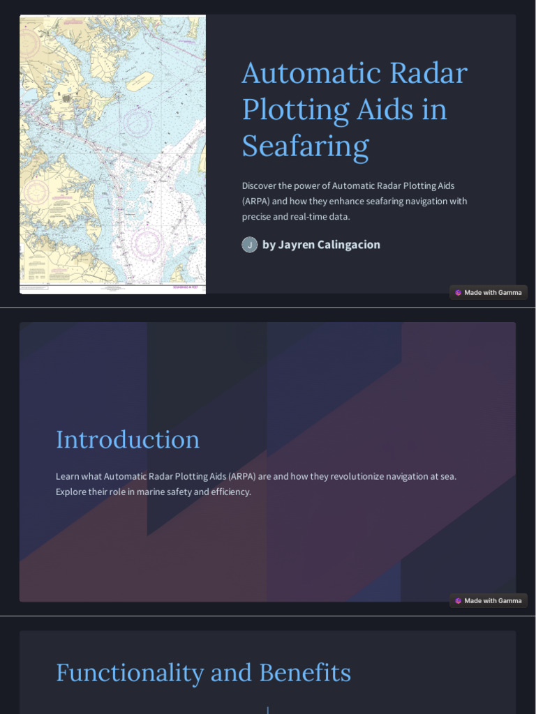 Automatic Radar Plotting Aids in Seafaring | PDF | Radar | Navigation