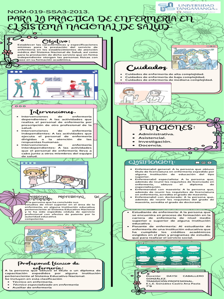 Nom 019 Ssa3 2013 | PDF | Enfermería | Cuidado de la salud