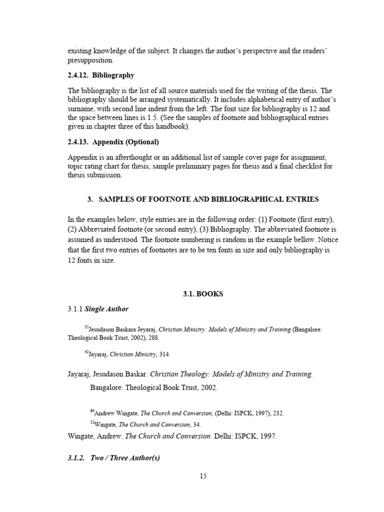 Footnotes and Bibliography | PDF | Bibliography | Faith