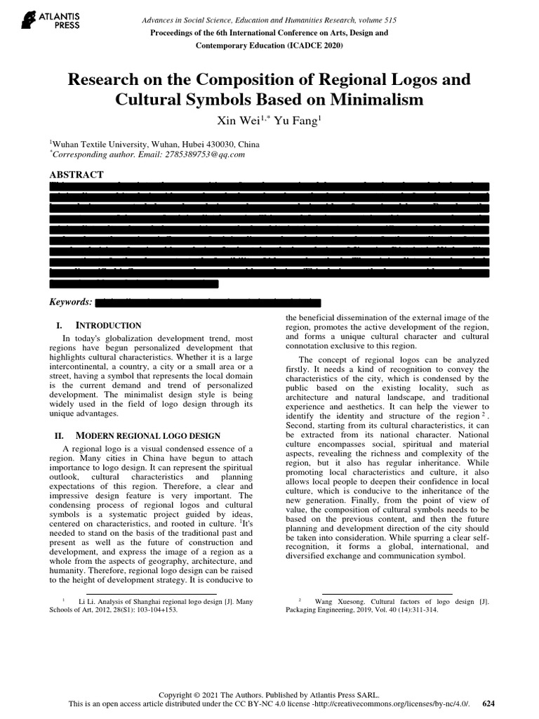 Research On The Composition of Regional Logos and Cultural Symbols ...