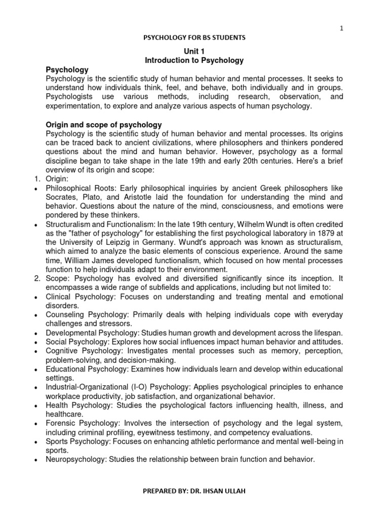 Psychology | PDF | Psychology | Developmental Psychology