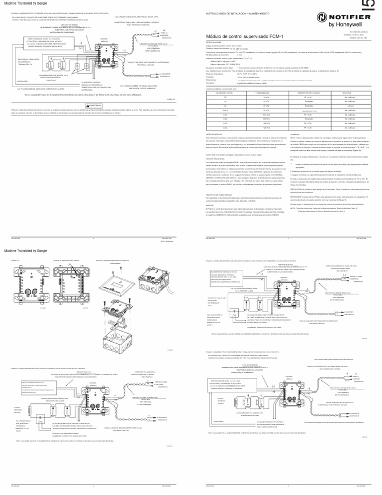 FCM-1 Manual | PDF | Diodo emisor de luz | Amplificador