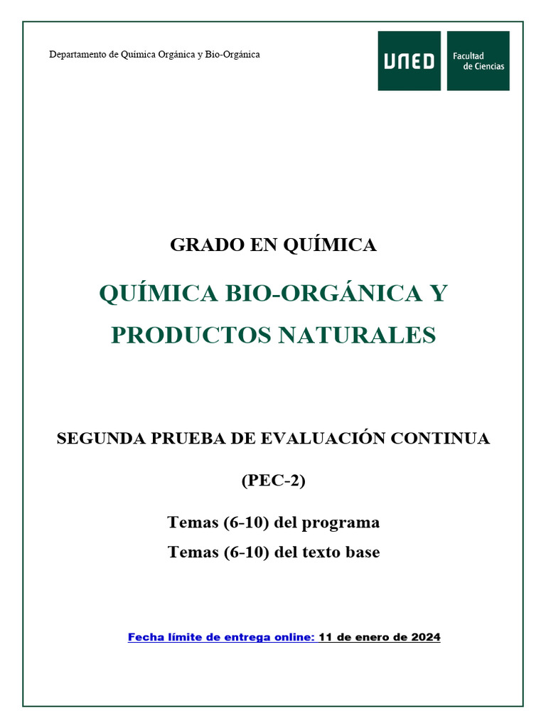 Pec 2 2023 2024 | PDF | Metabolismo | Flavonoide