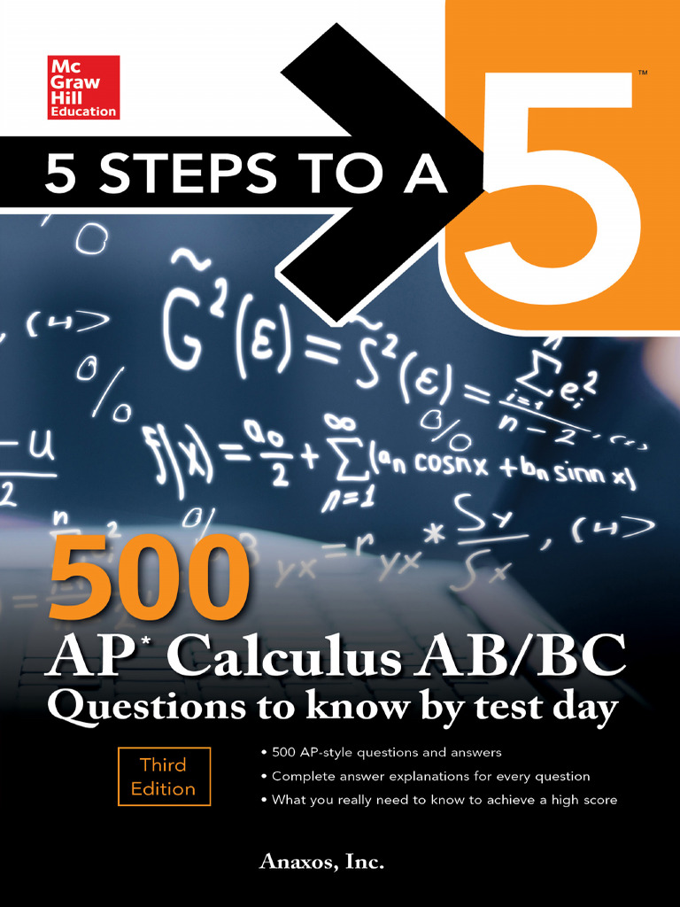 5 Steps - AP Calculus AB&BC - 3rd Edition | PDF | Trademark | Advanced ...
