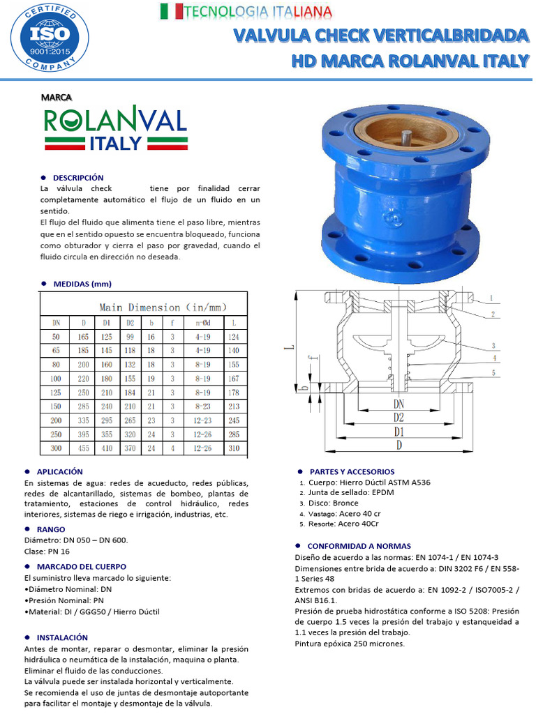 Check Vertical Bridada | PDF | Tecnología