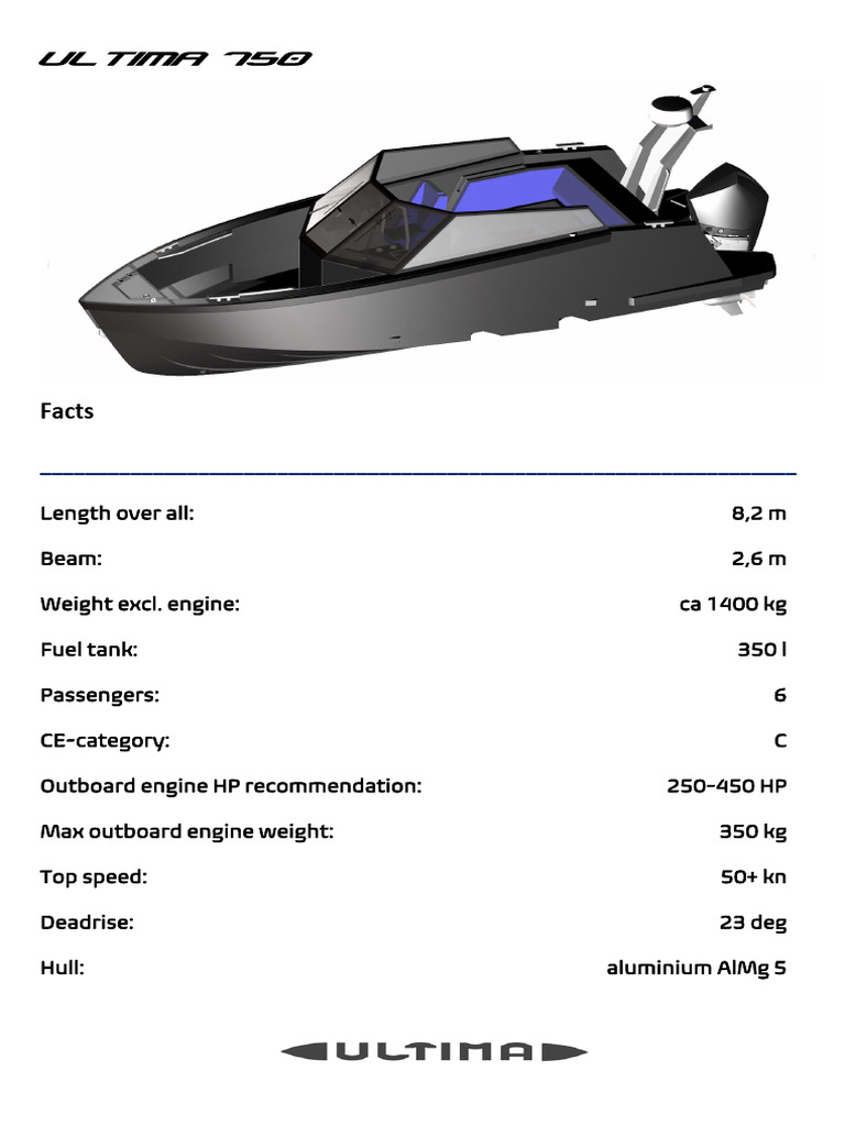 Ultima 750 | PDF | Vehicles | Private Transport