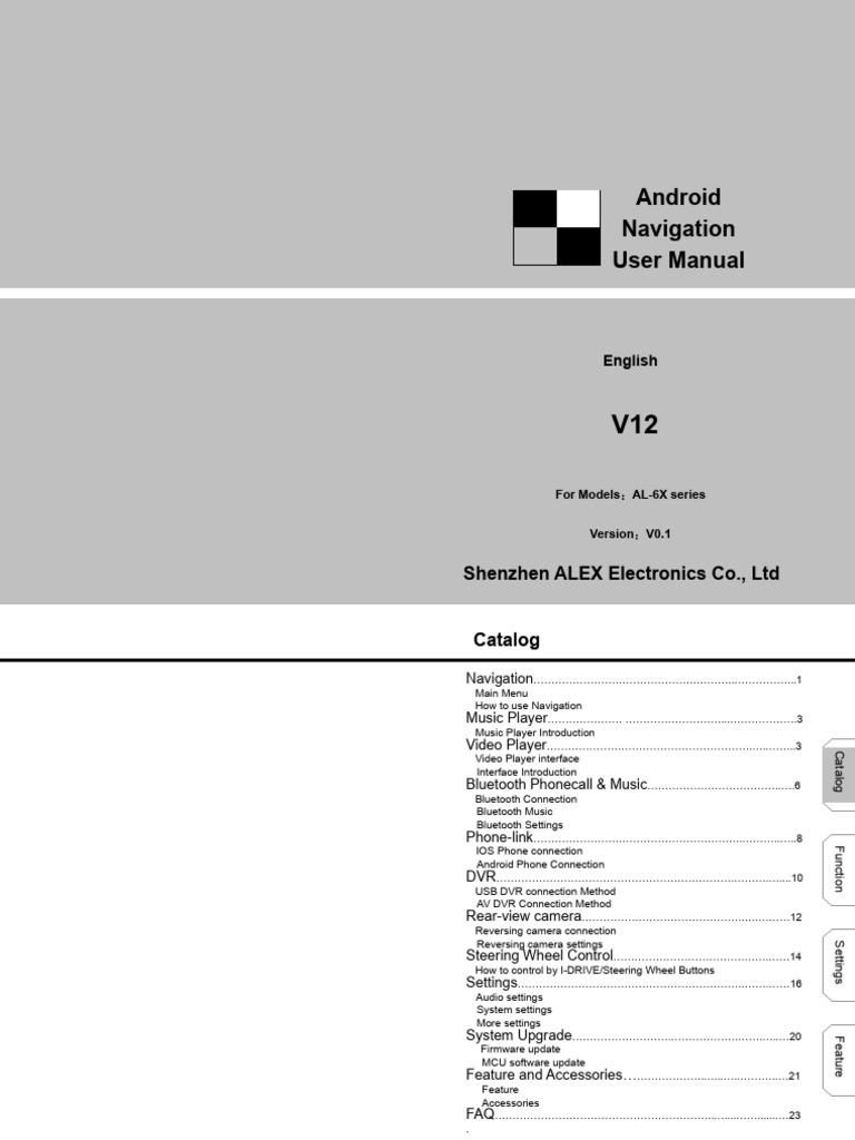 AL XXXX Users Manual Shenzhen ALEX 2azht Al XXXX Ex 1 18 | PDF | Android (Operating System) | Ios
