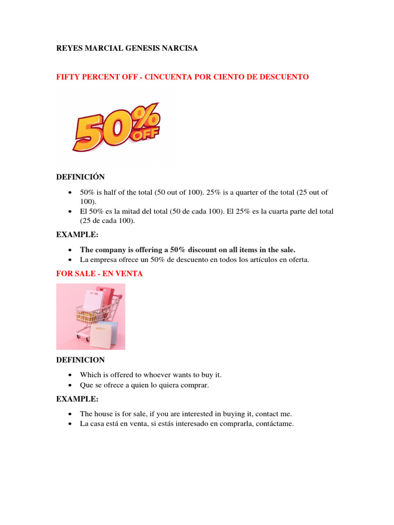 Definiciones Clave de Compras y Descuentos | PDF