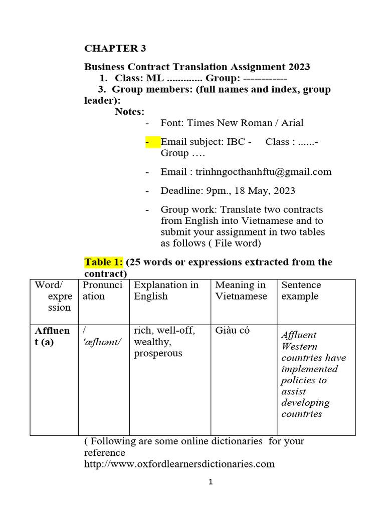 Chap 3 Trans | PDF | Indemnity | Business Law