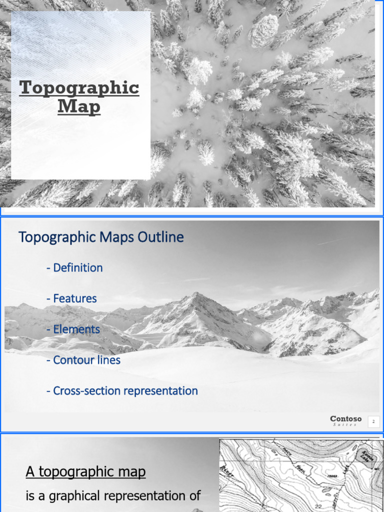 Topographic Map | PDF | Contour Line | Topography