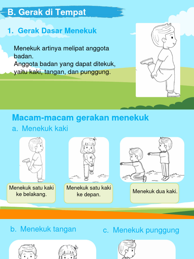 Gerakan Dasar Menekuk dan Meliuk | PDF | Kesehatan Holistik