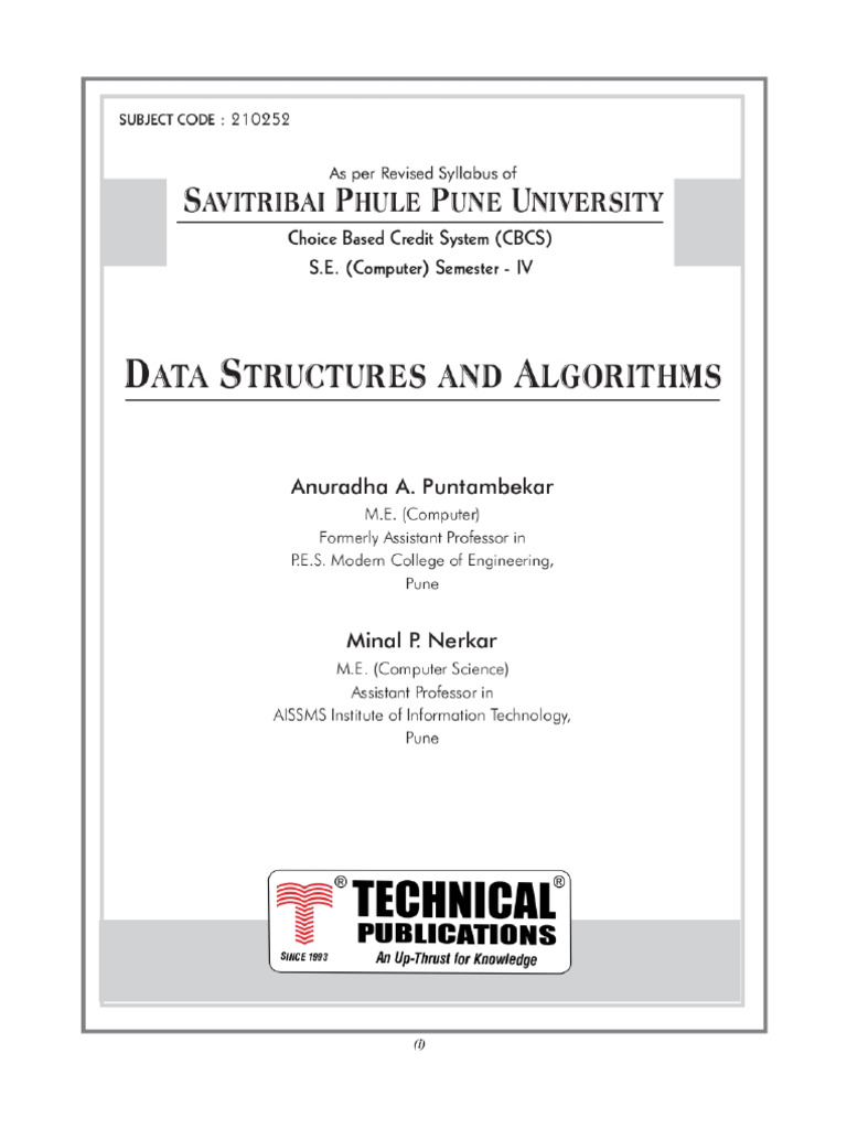 Data Structures and Algorithms | PDF