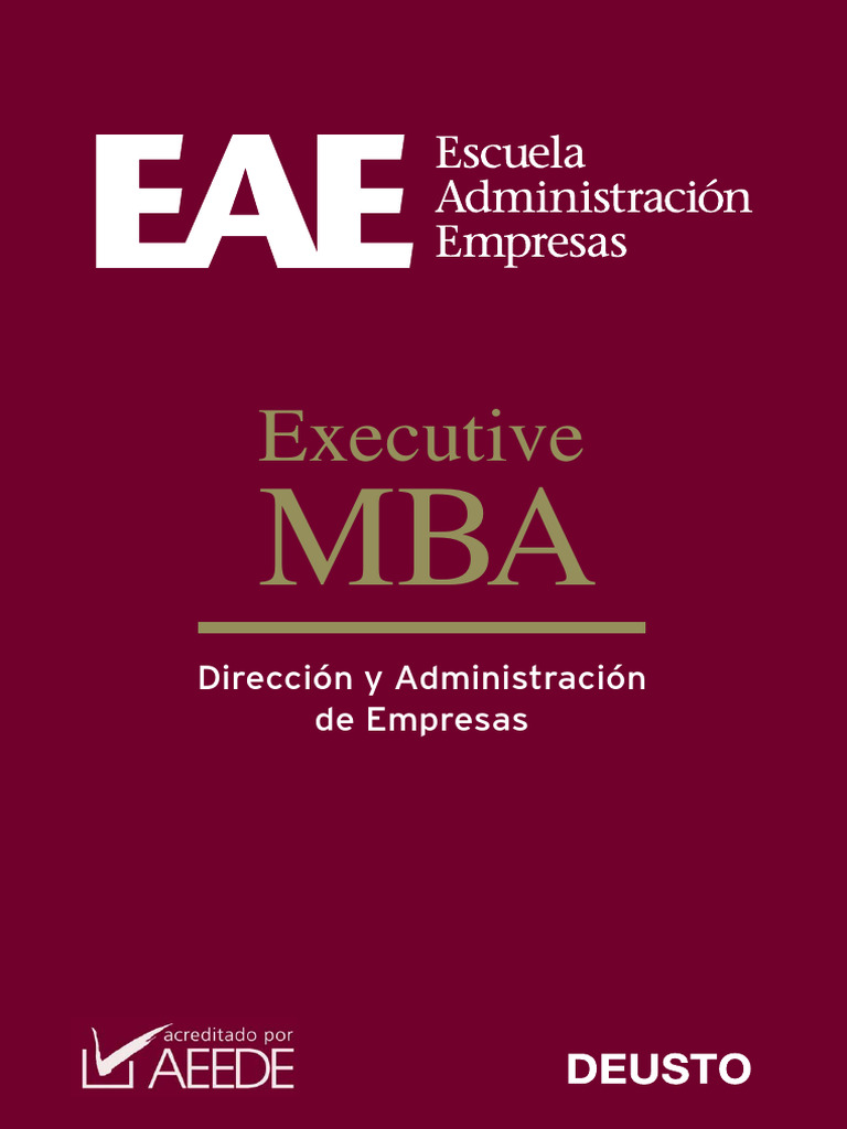 Silo - Tips Executive Mba Direccion y Administracion de Empresas | PDF ...