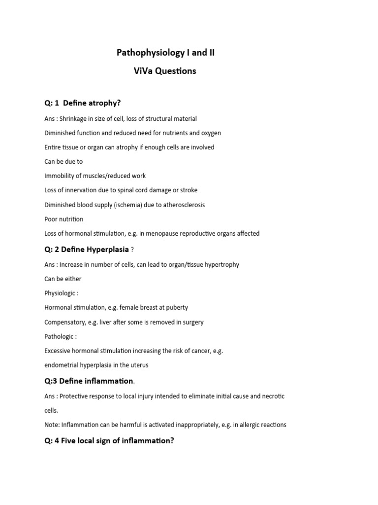 Pathophysiology Question S | PDF | Shock (Circulatory) | Myocardial ...