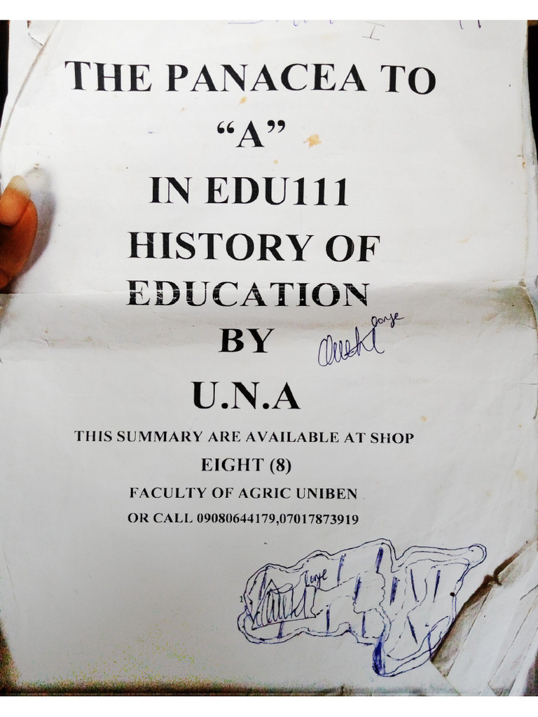 Edu 111 Summary | PDF