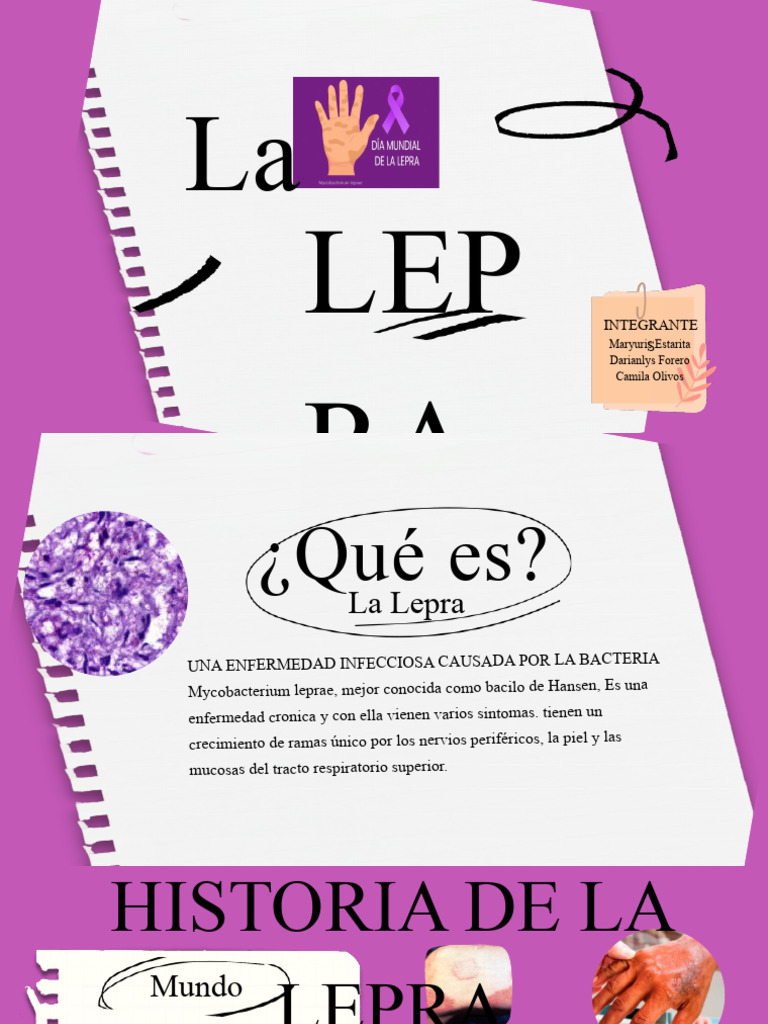 Síntomas y Transmisión de la Lepra | PDF | Lepra | Inmunología