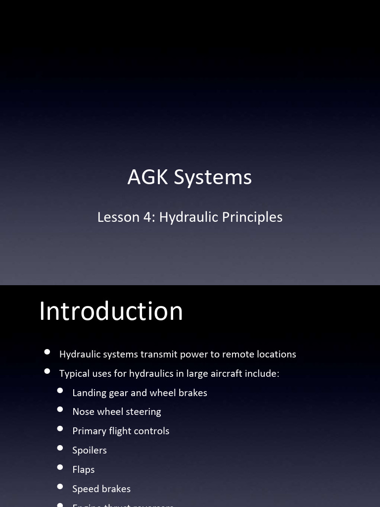 Systems 4 Hydraulic Principles S15 PDF | PDF | Pressure | Actuator