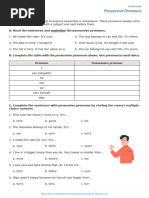 Interrogative Pronouns Worksheet | PDF | Question | Pronoun