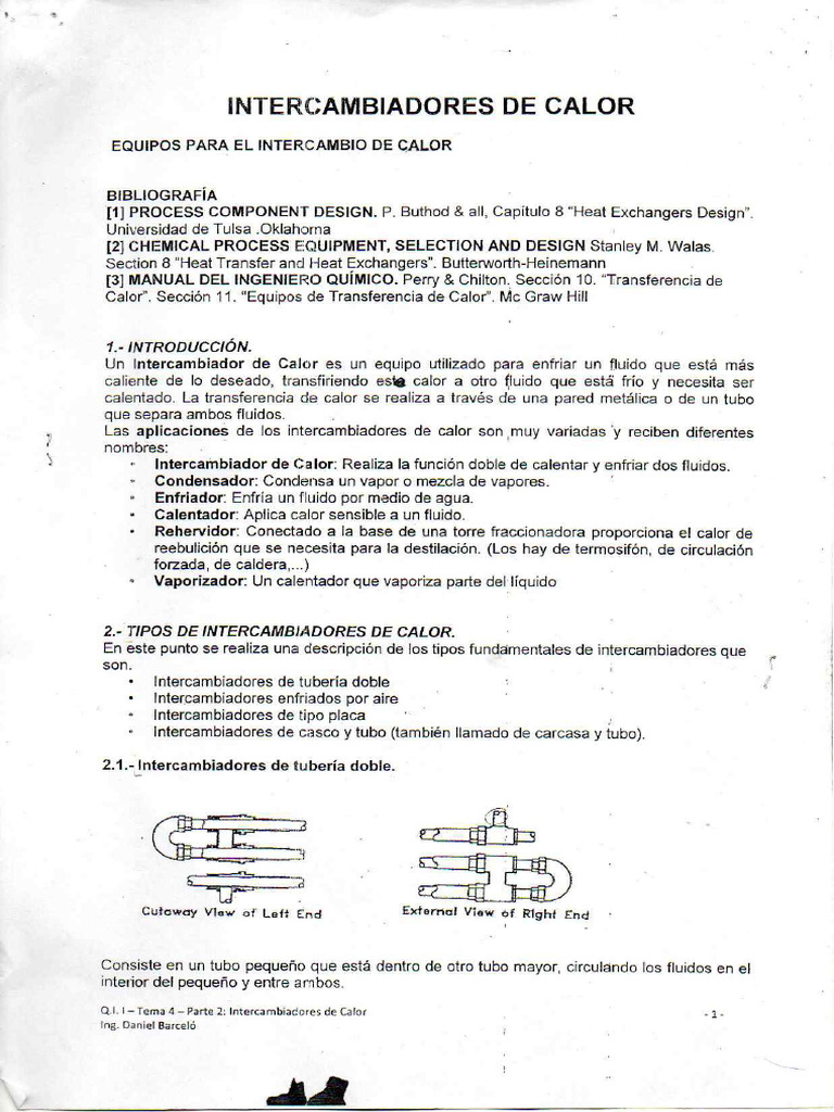 Intercambiadores de Calor | PDF