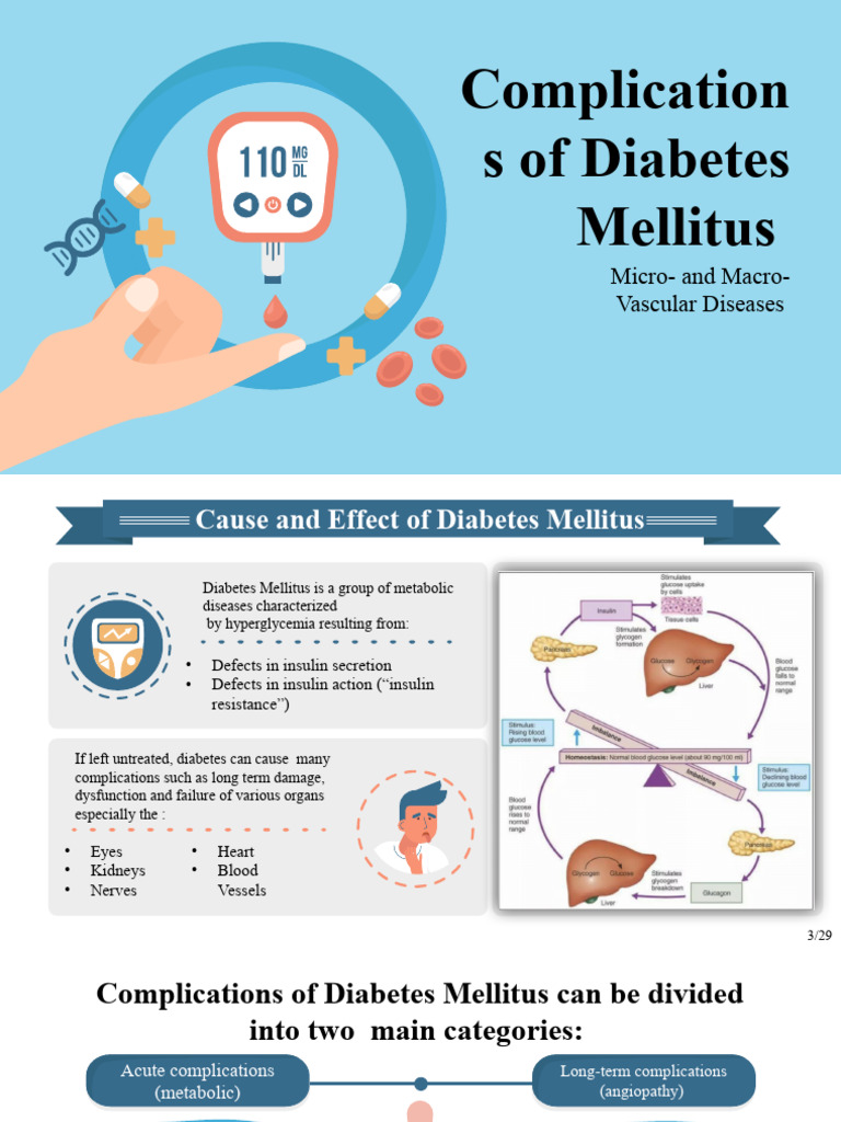 Dm Presentation Pdf Hyperglycemia Diabetes