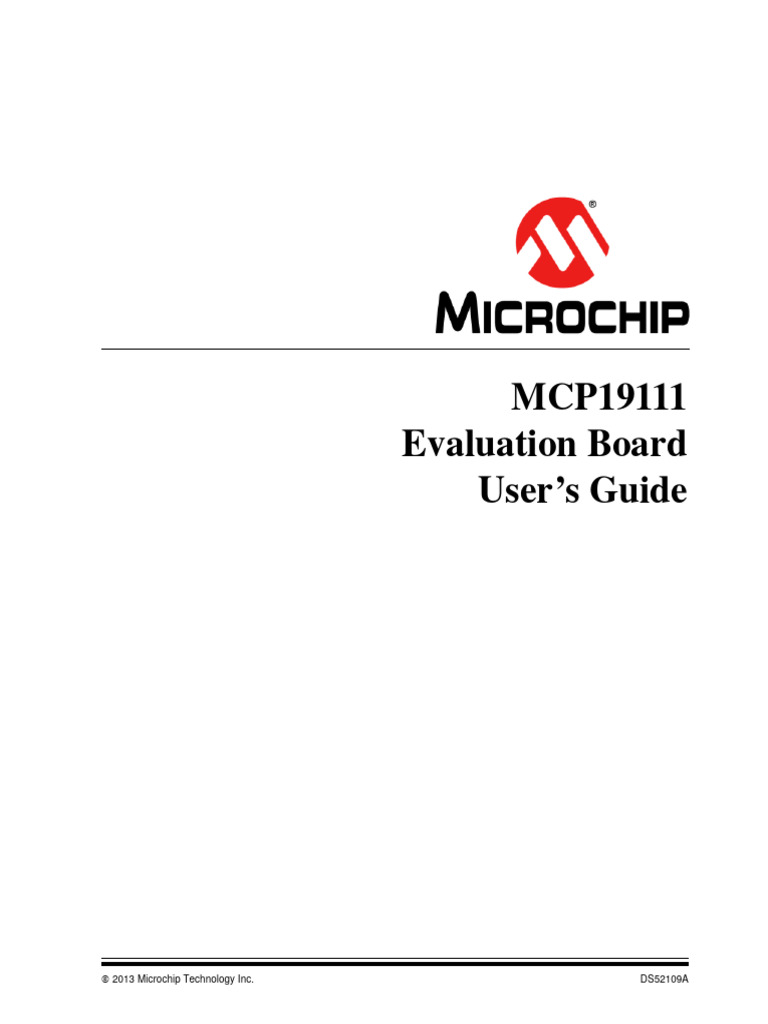 MCP19111 Evaluation Board | Download Free PDF | Microcontroller | Computer Engineering