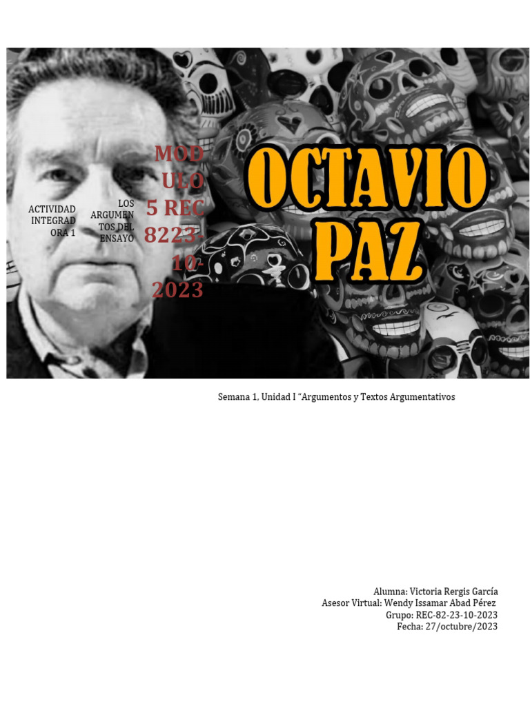 Modulo 5, Actividad Integradora 1 Los Argumentos Del Ensayo | PDF ... Modulo 5, Actividad Integradora 1 Los Argumentos Del Ensayo | PDF ...