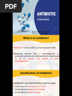 Antibiotic Classification Overview KDT | PDF | World Health ...