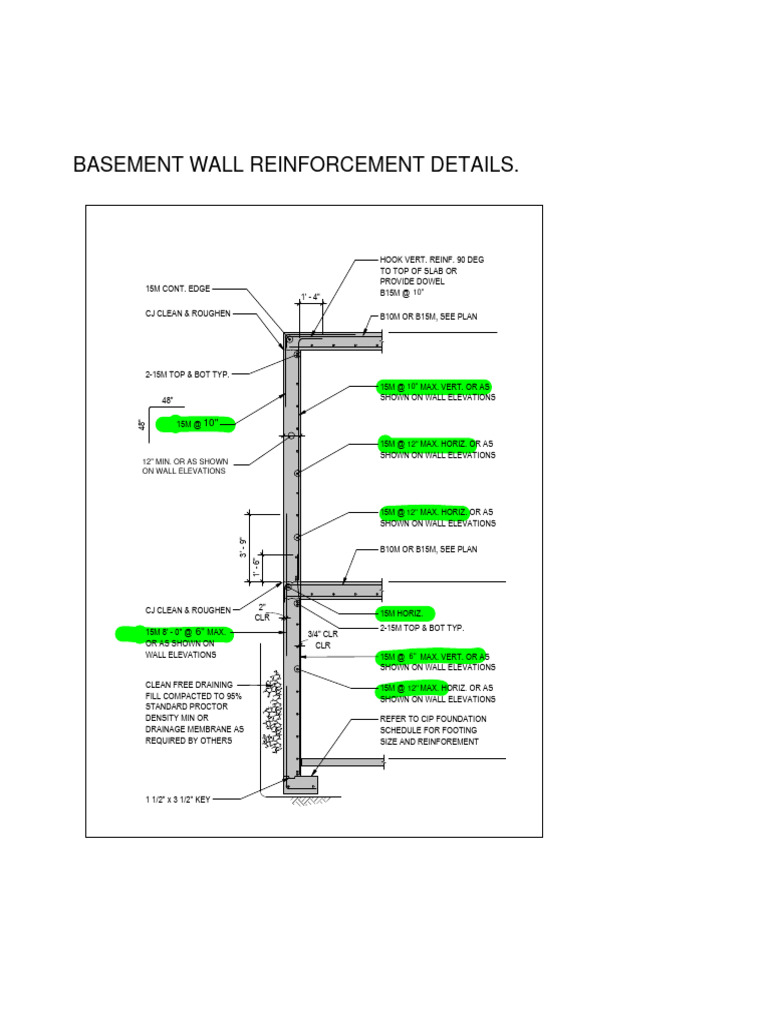 Basement Wall Design 5 | PDF | Building Engineering | Civil Engineering