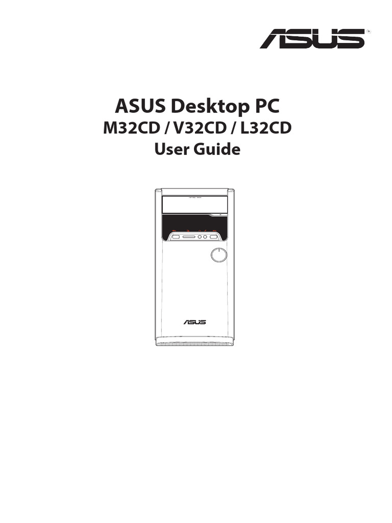 User Manual Asus M32CD | PDF | Ip Address | Usb