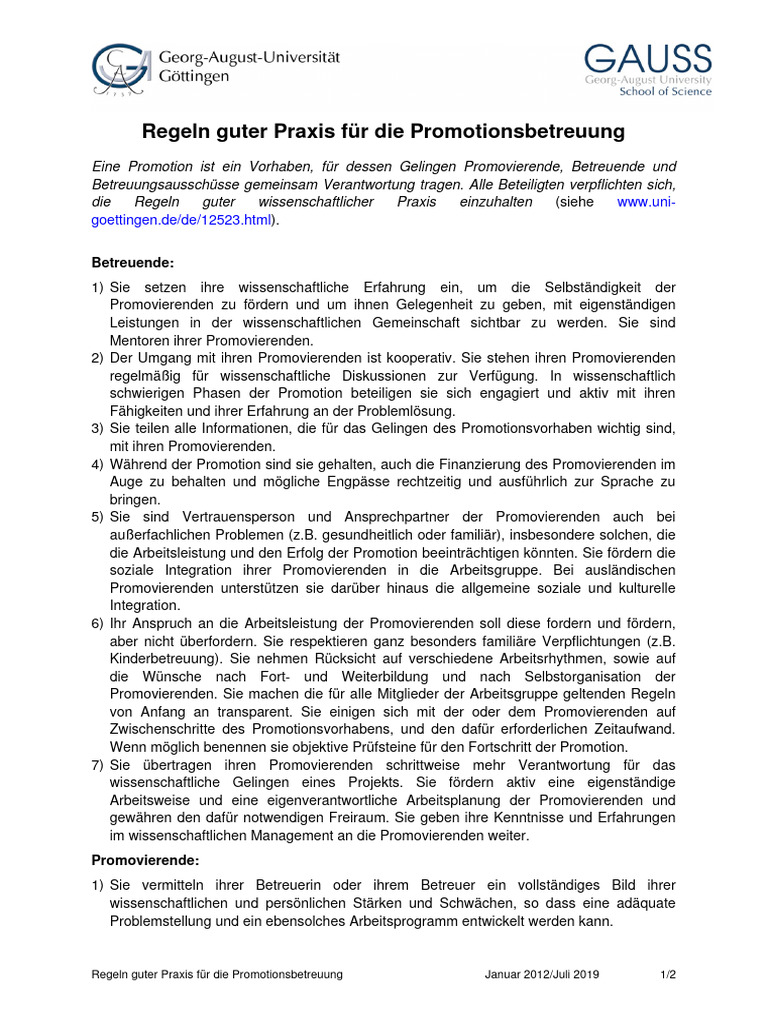 Merkblatt GutePraxis 2019-07 | PDF